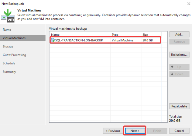 Veeam ile MSSQL Transaction Log Backup Nasıl Alınır ve Nasıl Restore ...