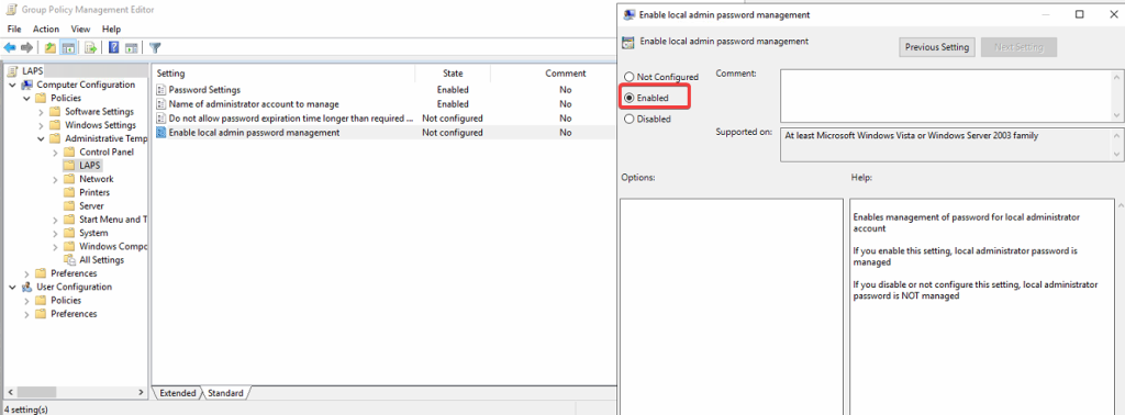 Microsoft Local Admin Password Solution (LAPS) Detaylı Kurulum - sercancelenk.com