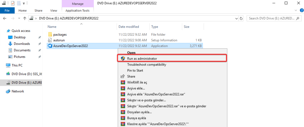Azure DevOps Server 2022 Kurulumu - VMware vSphere, VMware vCenter ...