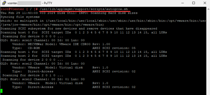 How to extend VMware vCenter disk capacity - VMware vSphere, VMware vCenter, VMware ESXi, VMware ...