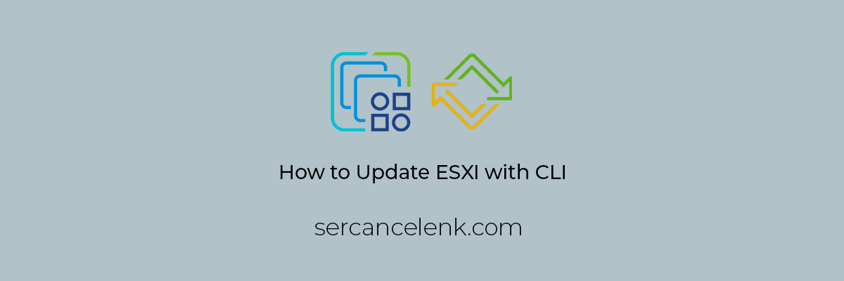 How To Update Esxi With Cli Vmware Vsphere Vmware Vcenter Vmware