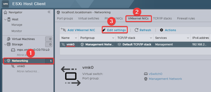How to change and test ESXI host MTU - sercancelenk.com