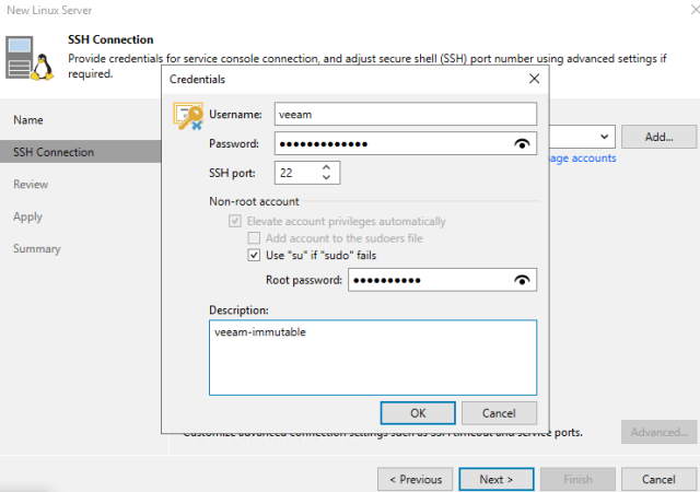 Veeam Hardened(Immutable) Repository Installation - VMware vSphere ... Veeam Hardened(Immutable) Repository Installation - VMware vSphere ...