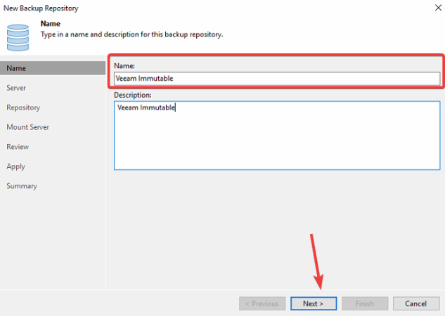 Veeam Hardenedimmutable Repository Installation Vmware Vsphere