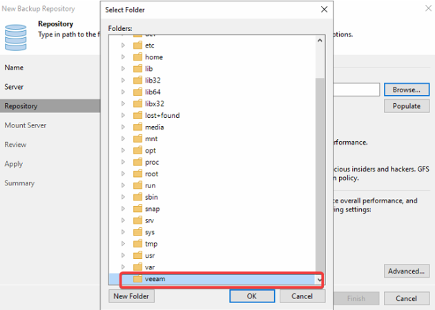 Veeam Hardened(Immutable) Repository Installation - VMware vSphere ...