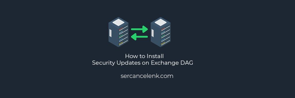 How to Install Security Update on Microsoft Exchange DAG - VMware ...