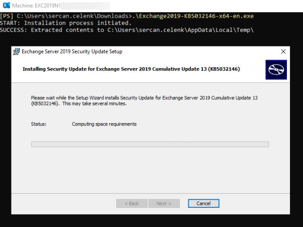 How to Install Security Update on Microsoft Exchange DAG - sercancelenk.com
