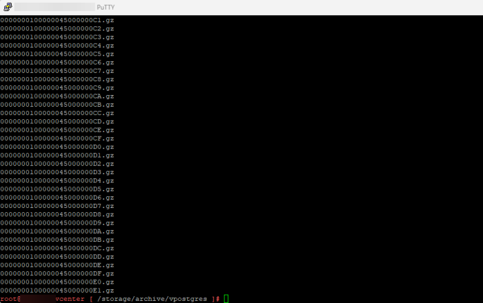 How to Clean the vCenter Server /storage/log and /storage/archive Disk - VMware vSphere, VMware ...