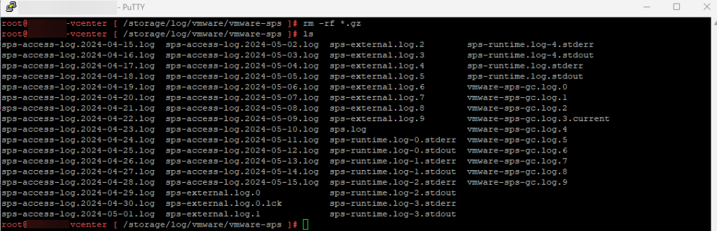 How to Clean the vCenter Server /storage/log and /storage/archive Disk ...