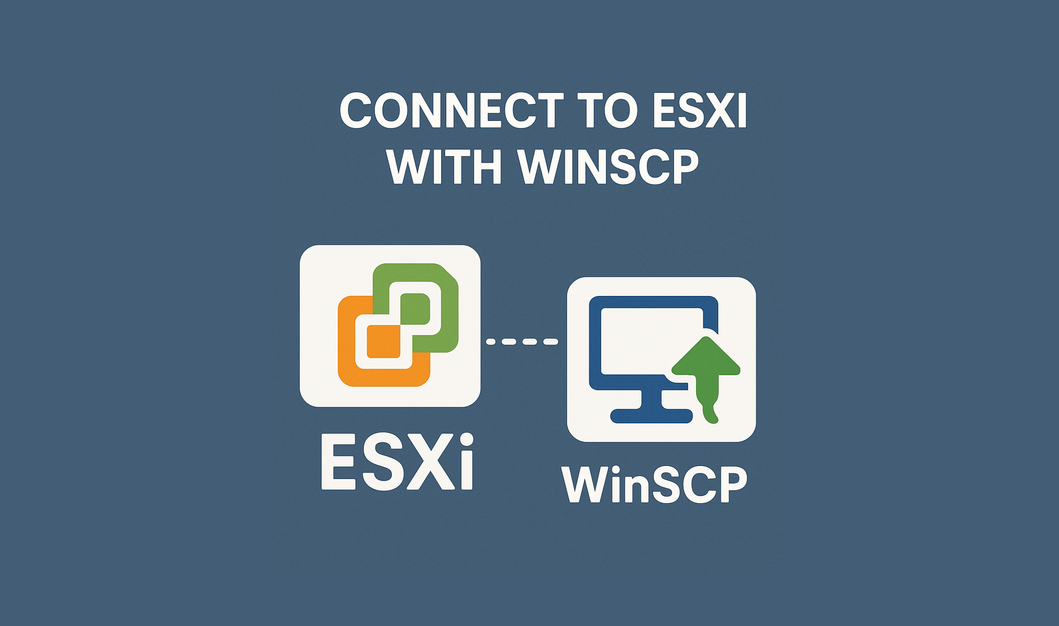 Connect to VMware ESXi with WinSCP - VMware vSphere, VMware vCenter, VMware ESXi, VMware, Aria ...