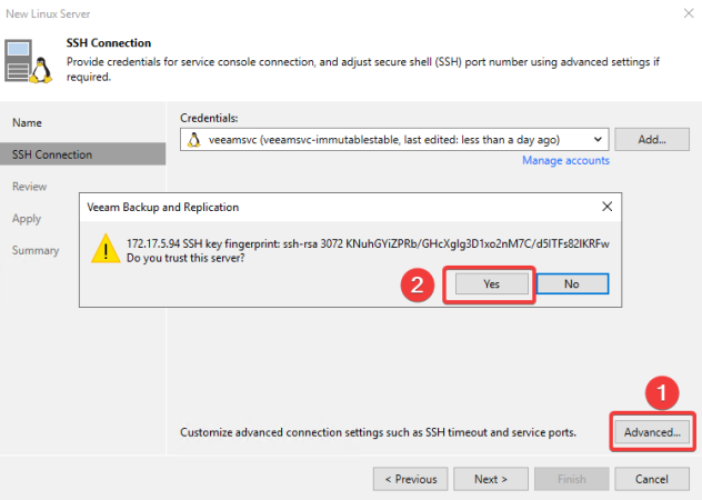 Veeam Hardened Repository Installation - VMware vSphere, VMware vCenter, VMware ESXi, VMware ...